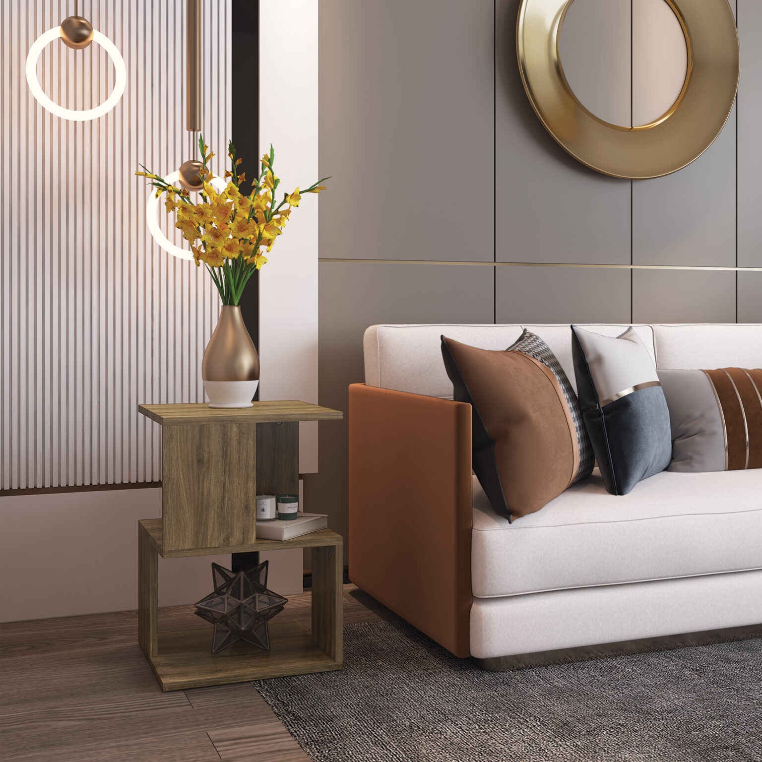 Buy Engineered Wood Side Tables Online – SpacesbyU